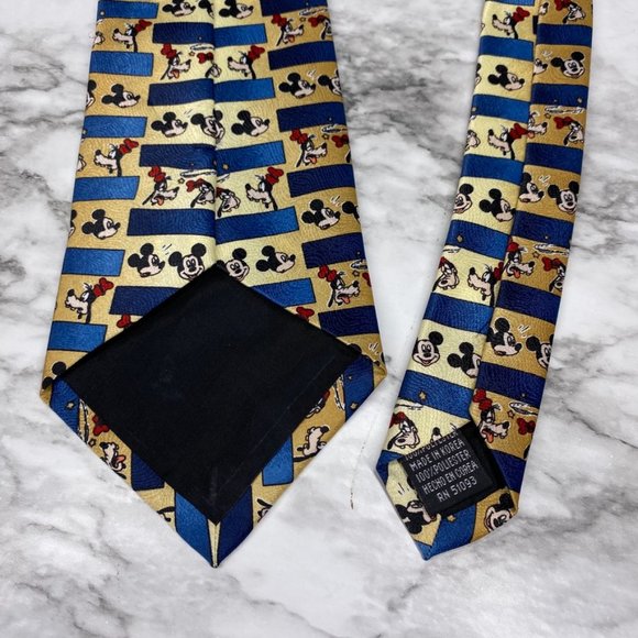 Disney | Accessories | Mickey Mouse And Goofy Tie | Poshmark
